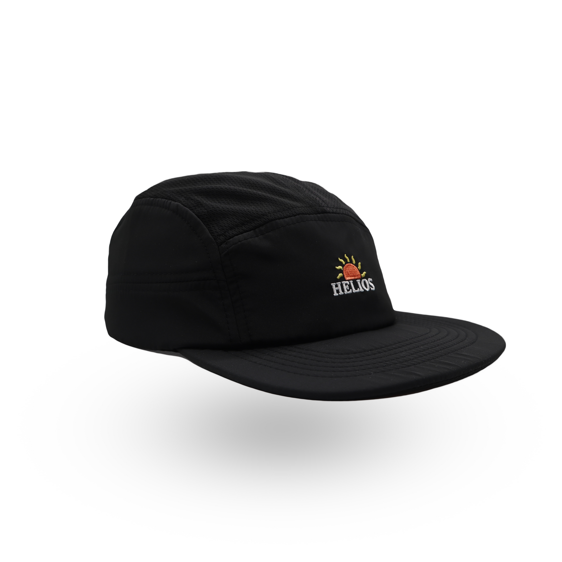 Ultralight 7 Panel - Soft - BLACK – Helios Headwear